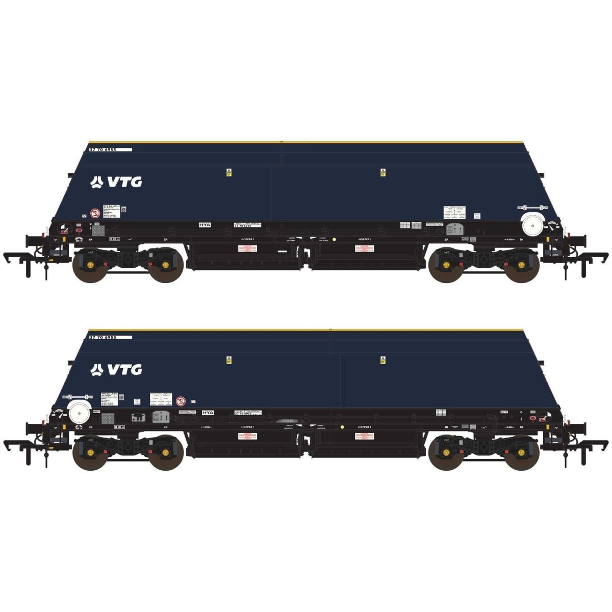 Accurascale Cutdown HYA ex-Biomass Blue/Black with VTG Branding (Pack ...