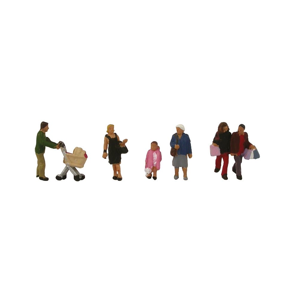 Bachmann 379-306 Scenecraft Shopping Figures - N Gauge - Phillips Hobbies