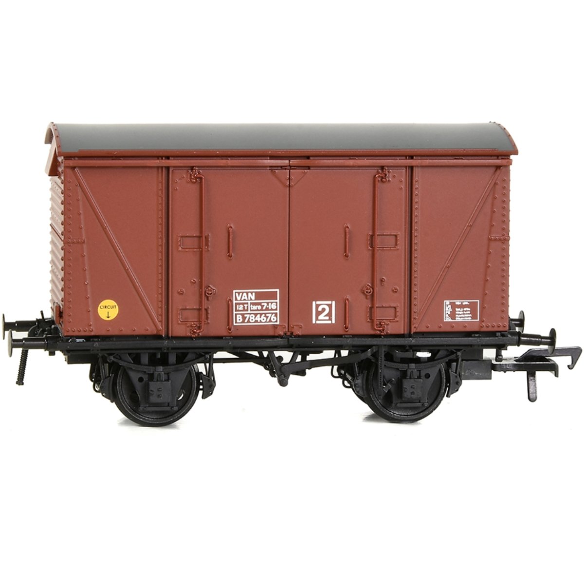 Bachmann BR 12T 'Vanwide' Ventilated Van BR Bauxite (Late) - OO Gauge ...