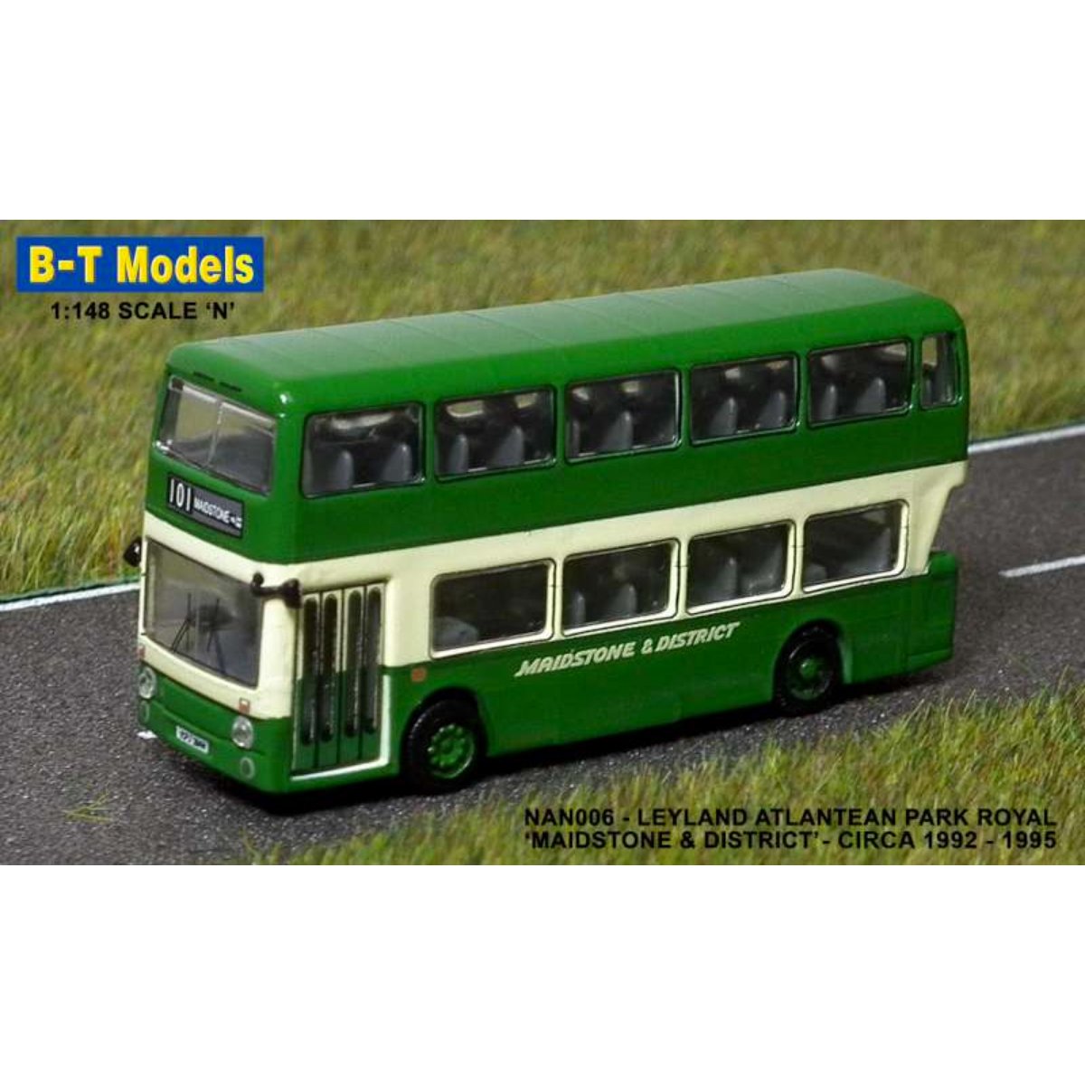 BT Models NAN006 Leyland Atlantean PR Maidstone & District - N Scale ...
