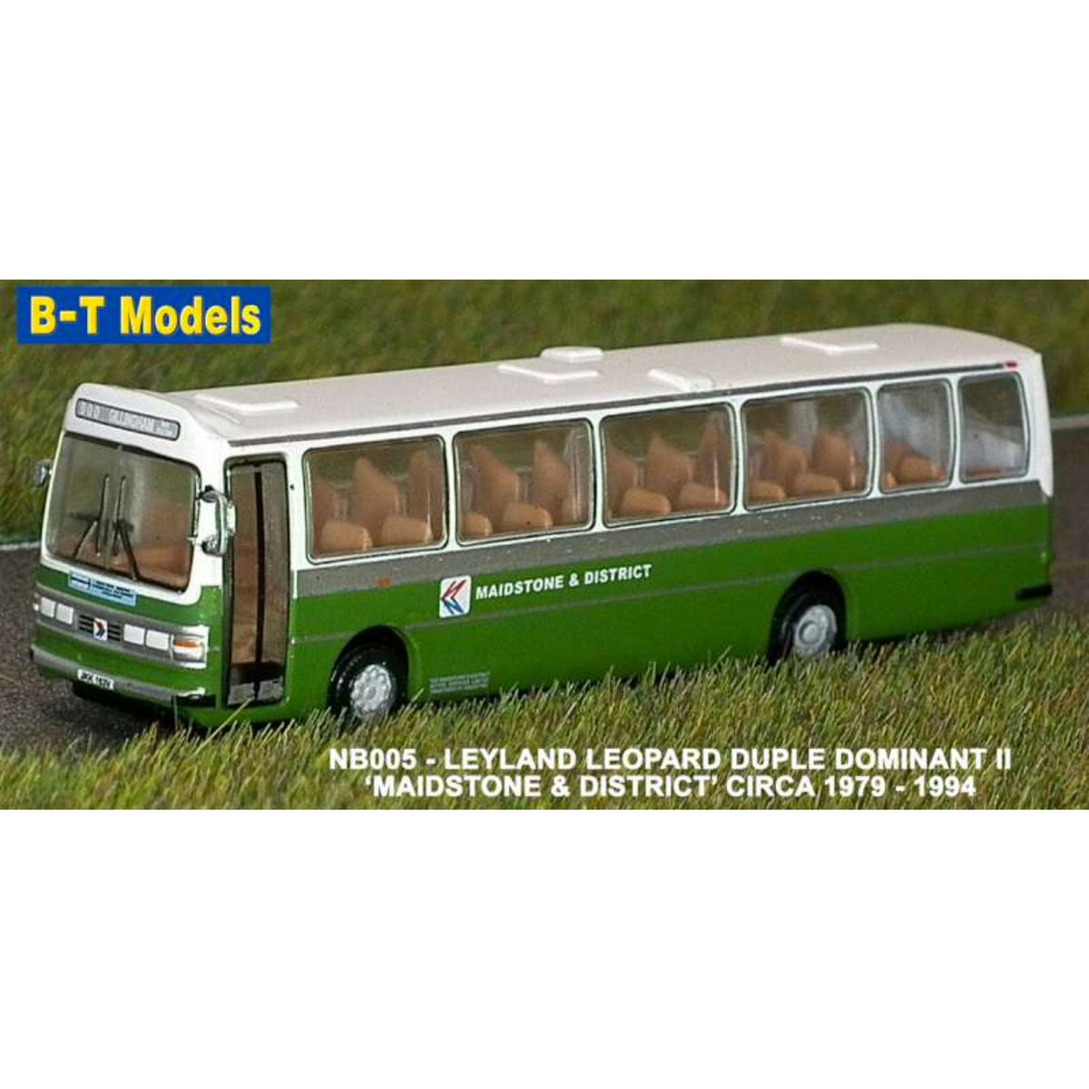 BT Models NB005 Duple Dominant II Coach Maidstone & District - N Scale ...