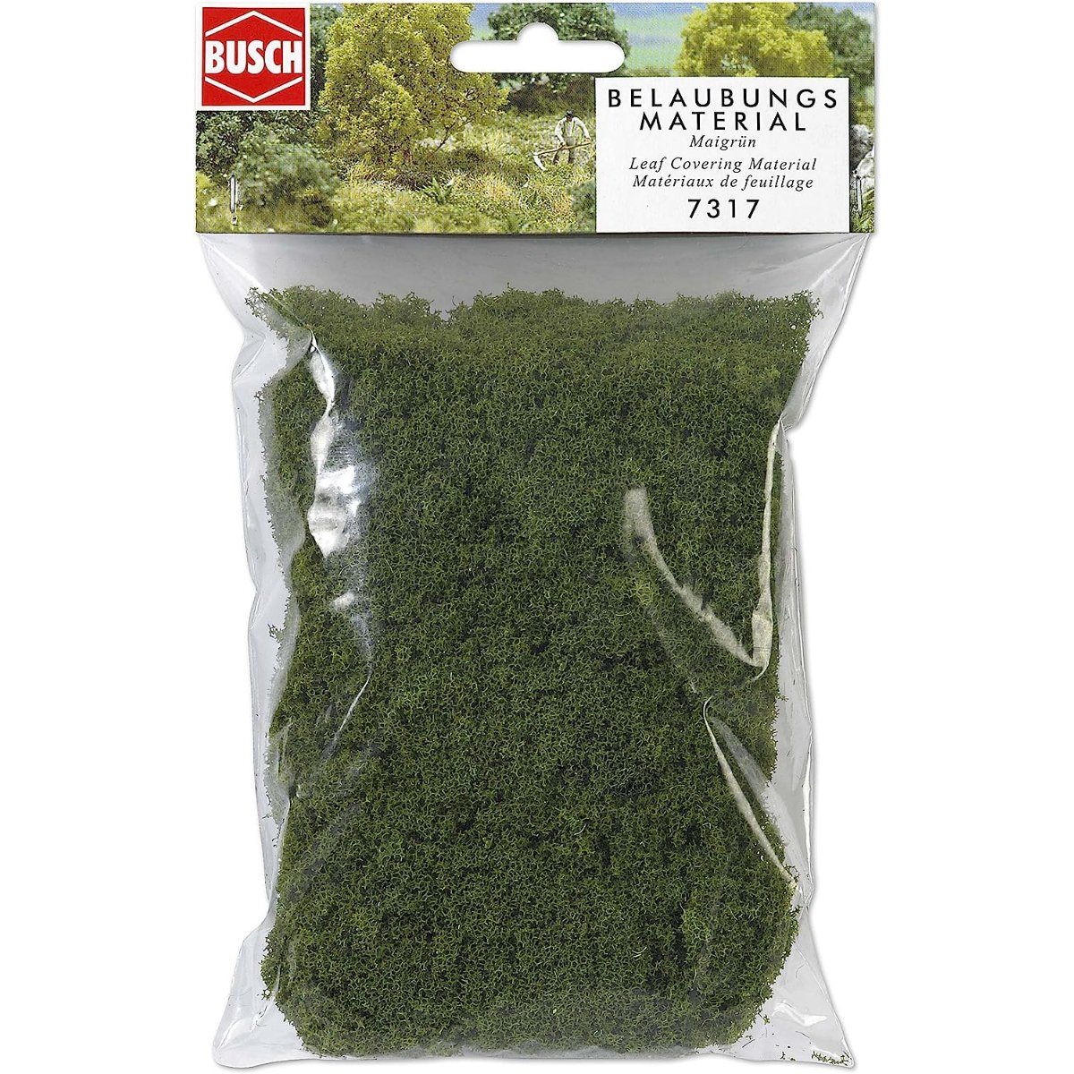 Busch 7317 Light Green Foam Foliage - Phillips Hobbies