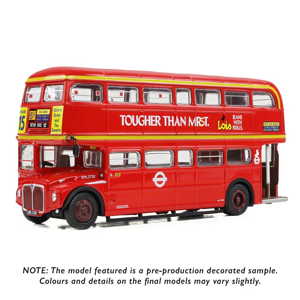 EFE E42302 AEC Routemaster RML2738 London Buses Route 15A Upton Park ...