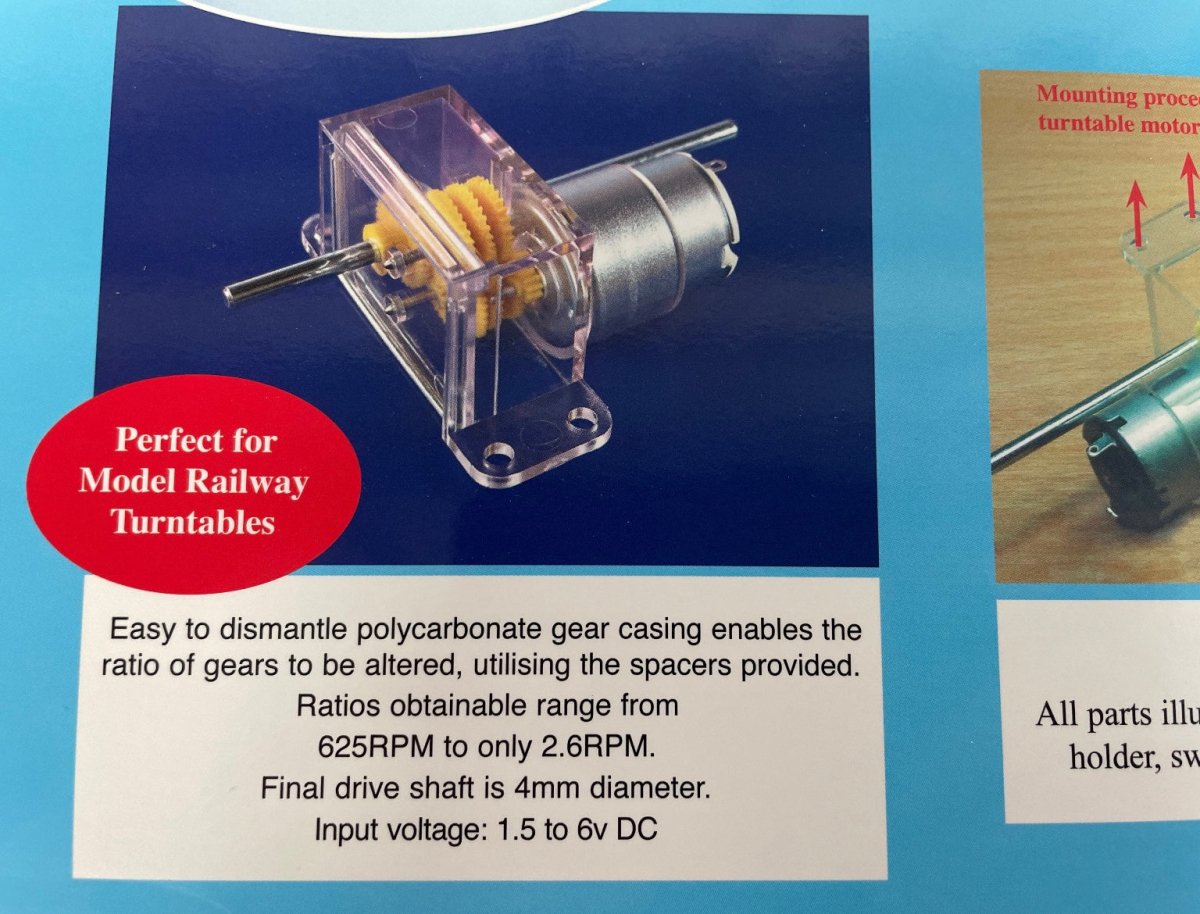 Expo 26211 Turntable Motorising Set - Phillips Hobbies