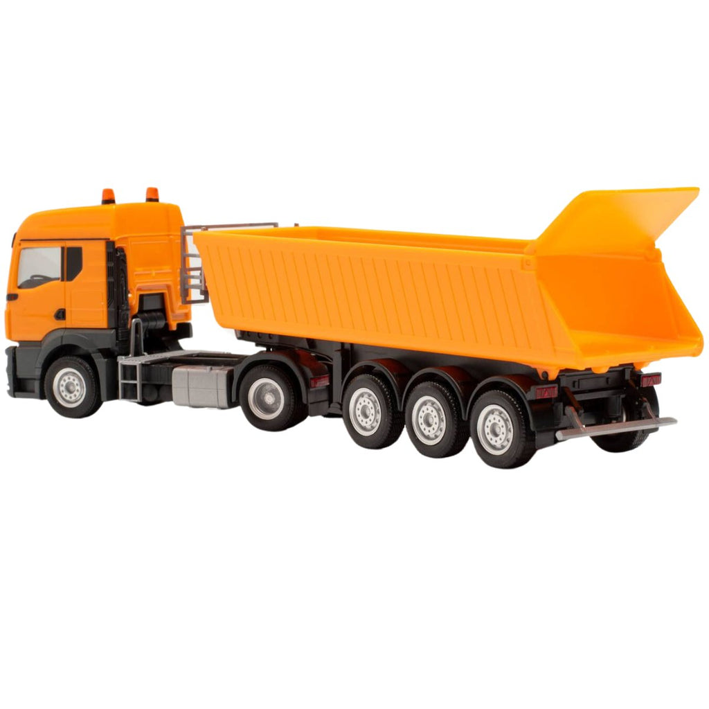 Herpa MAN TGS TM Schmitz Tipper Truck Municipal Orange - 1:87 Scale ...