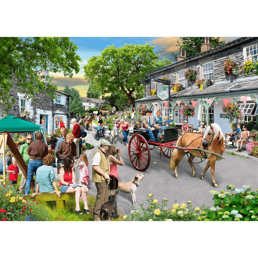 House of Puzzles Pony Parade - BIG 500 Piece Jigsaw Puzzle - Phillips ...