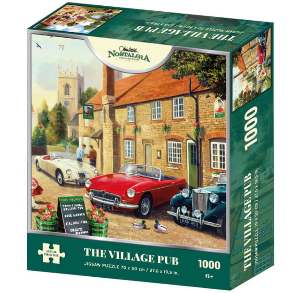 Kevin Walsh The Village Pub 1000 Piece Jigsaw Puzzle - Phillips Hobbies