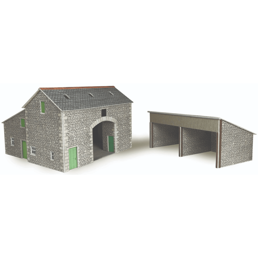 Metcalfe Models OO Gauge - Realistic Card Kit Buildings - Phillips Hobbies