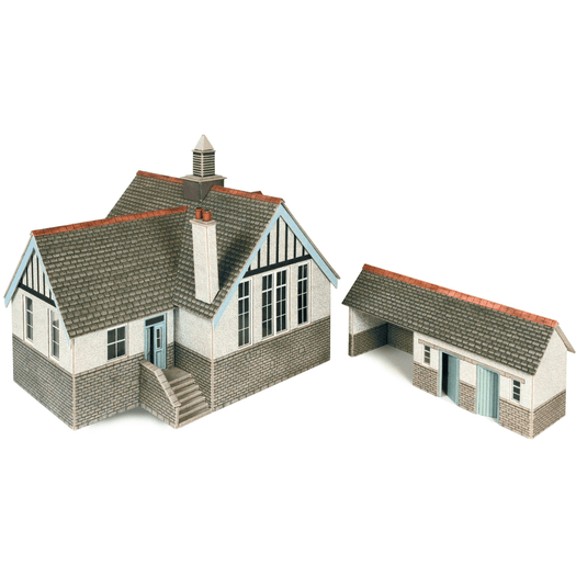 Metcalfe Models OO Gauge - Realistic Card Kit Buildings - Phillips Hobbies