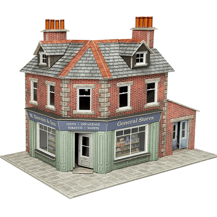 Metcalfe Models OO Gauge - Realistic Card Kit Buildings - Phillips Hobbies