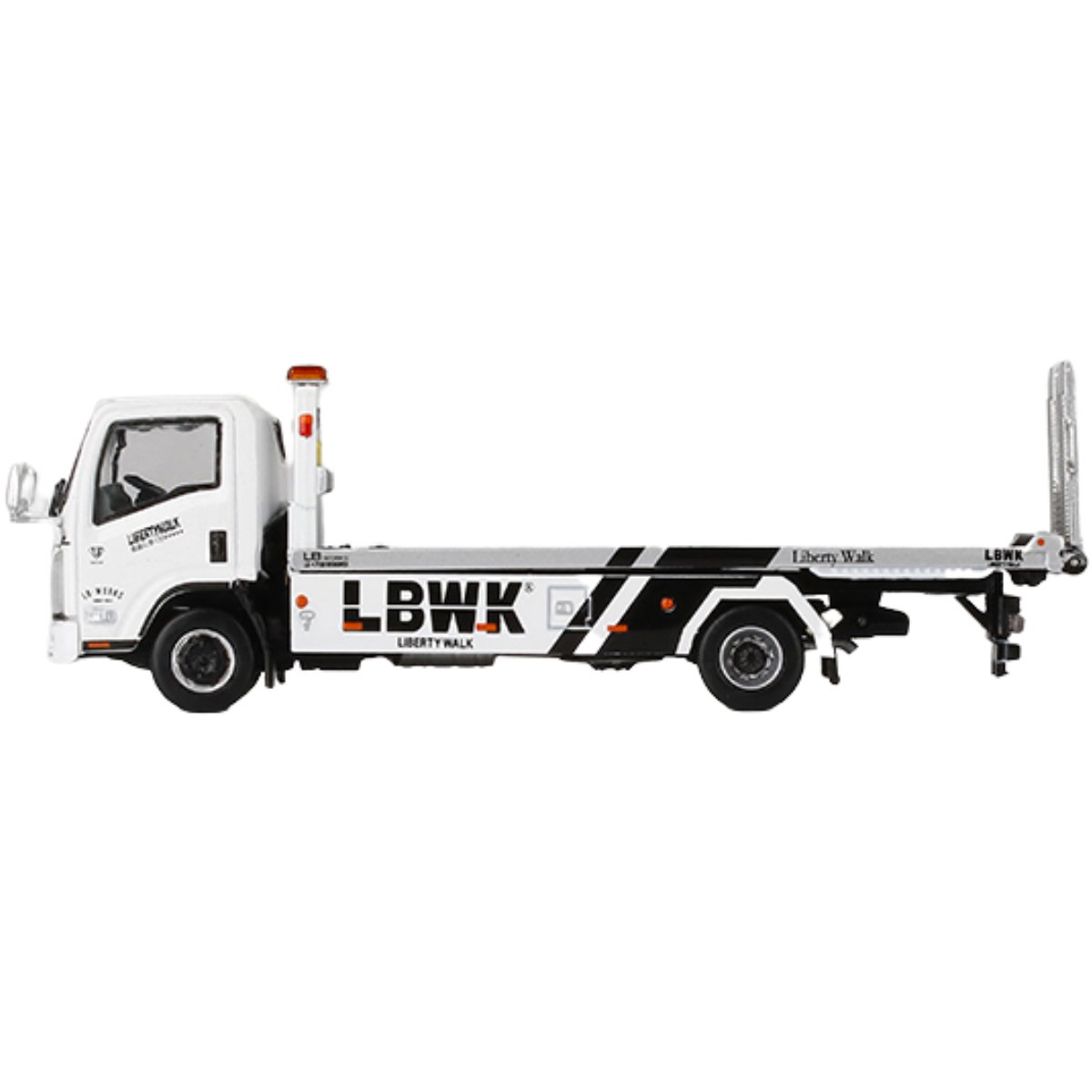 Mini GT Isuzu N-Series Vehicle Transporter LBWK White - 1:64 Scale ...