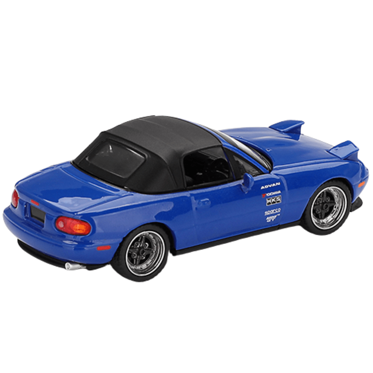 Mini GT Mazda Miata MX-5 (NA) Tuned Version Dark Blue (RHD) - 1:64 Sca ...