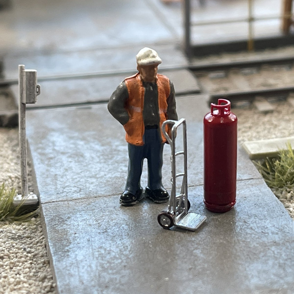 OO Gauge Hand/Sack Trucks x6 Unpainted - Rusty Rails Modelling ...