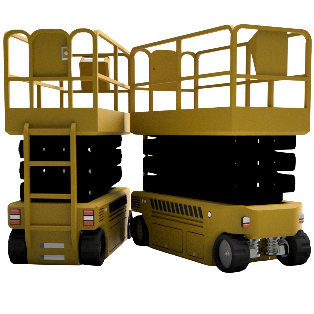 OO Gauge Scissor Lift Unpainted - Rusty Rails Modelling - Phillips Hobbies