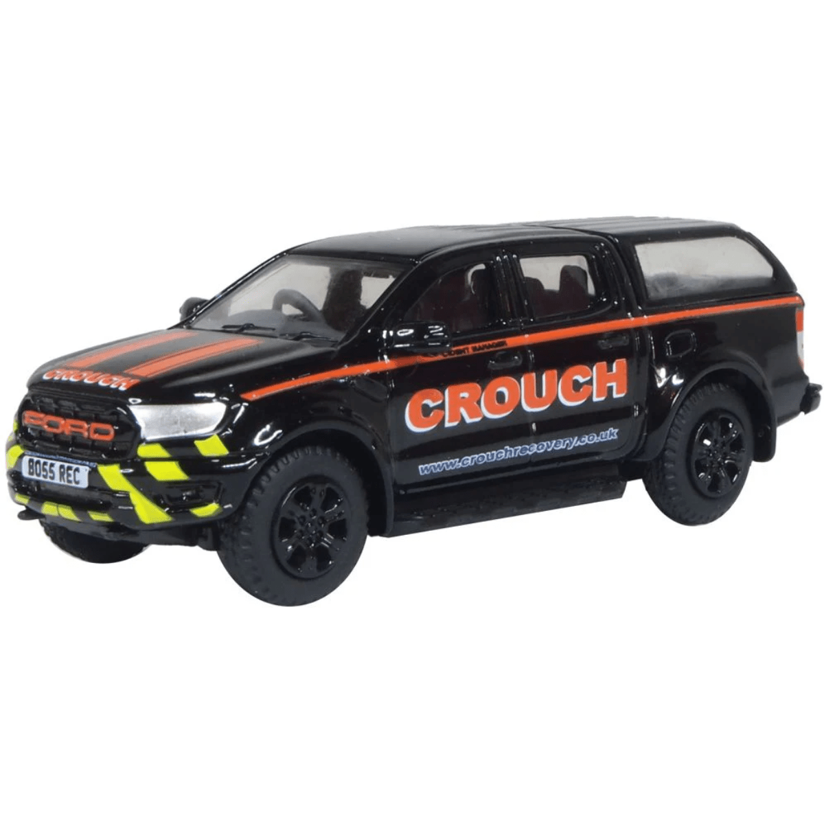 Oxford Diecast 76FR004 Ford Ranger Hard Back Crouch Recovery - 1:76 Sc ...
