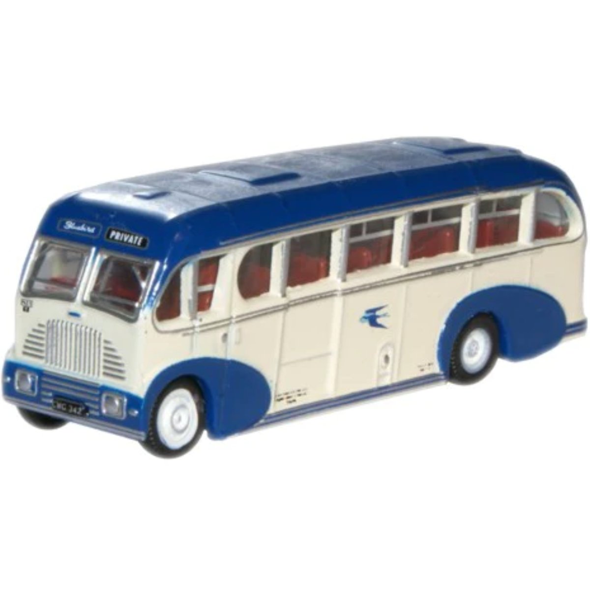 Oxford Diecast NBS001 Alexander Bluebird Burlingham Sunsaloon - N Scal ...