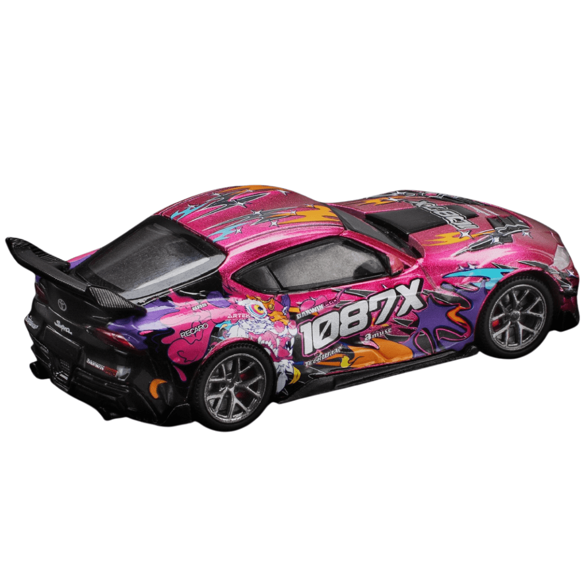 Pop Race Darwin Pro 66G WBK Toyota Supra (A90) 1087X Lion Dance - 1:64 ...