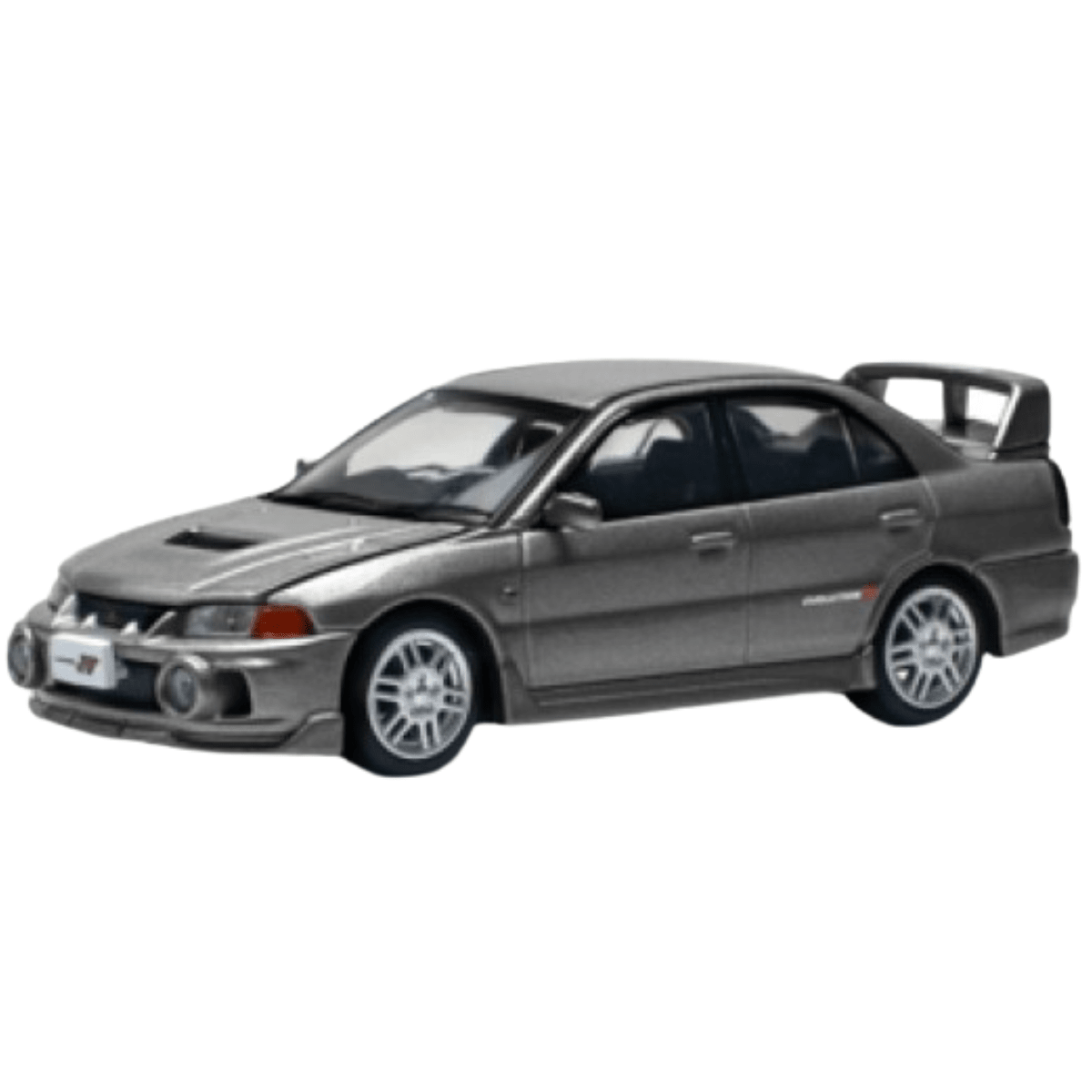 Pop Race Mitsubishi Lancer Evolution IV Dark Grey - 1:64 Scale ...