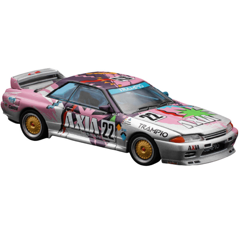 Pop Race Nissan Skyline GT-R R32 No.22 Axia Group - 1:64 Scale ...