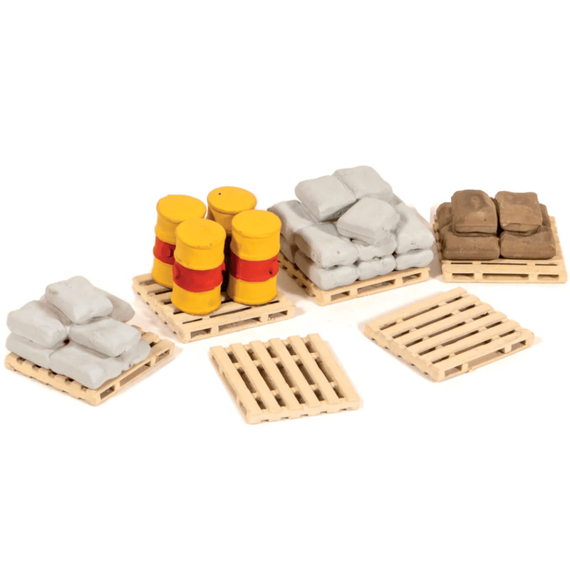 Ratio 514 Pallets, Sacks and Barrels Plastic Kit - OO Gauge - Phillips ...
