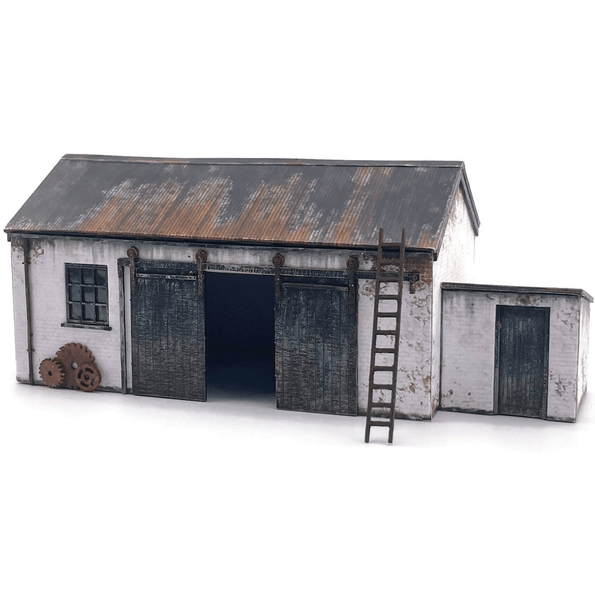Scale Model Scenery KX054 Tony's Cart Shed - OO/HO Gauge Kit - Phillips ...
