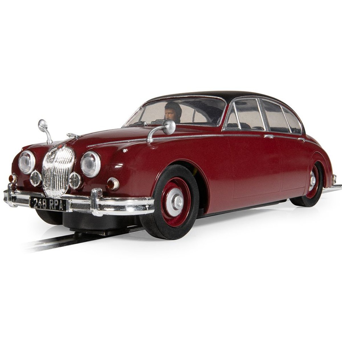 Scalextric C4502 Jaguar MK2 Inspector Morse - 1:32 Scale Slot Car ...