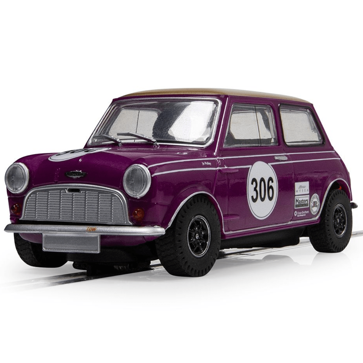 Scalextric C4545 Austin Mini Cooper S Jo Polley - 1:32 Scale - Phillips ...