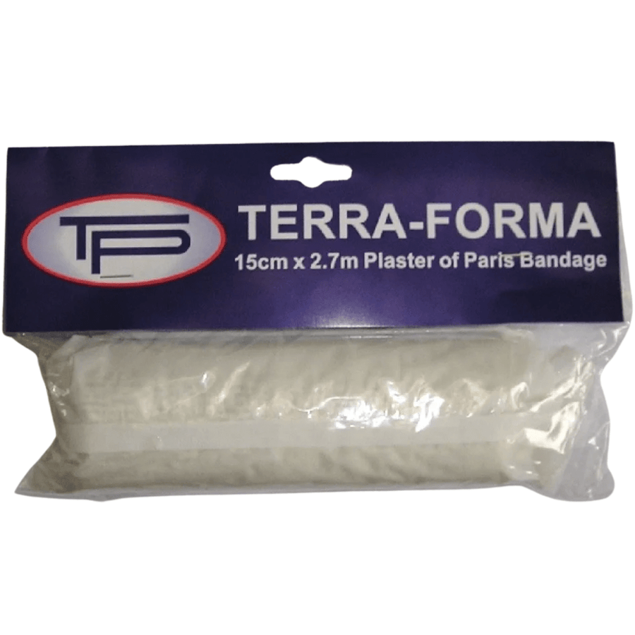 Tasma Terra Forma Mod Roc 15cm x 2.75m - Plaster of Paris Bandage ...