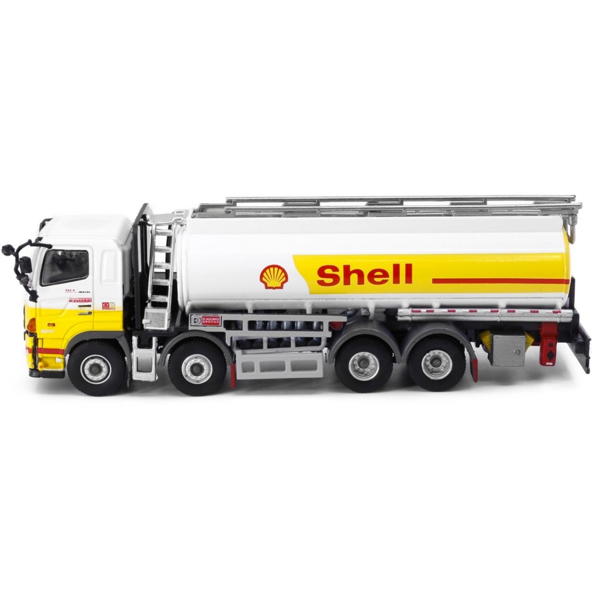 Tiny Models Hino 700 Shell Oil Tanker Truck (1:76 Scale) - Phillips Hobbies