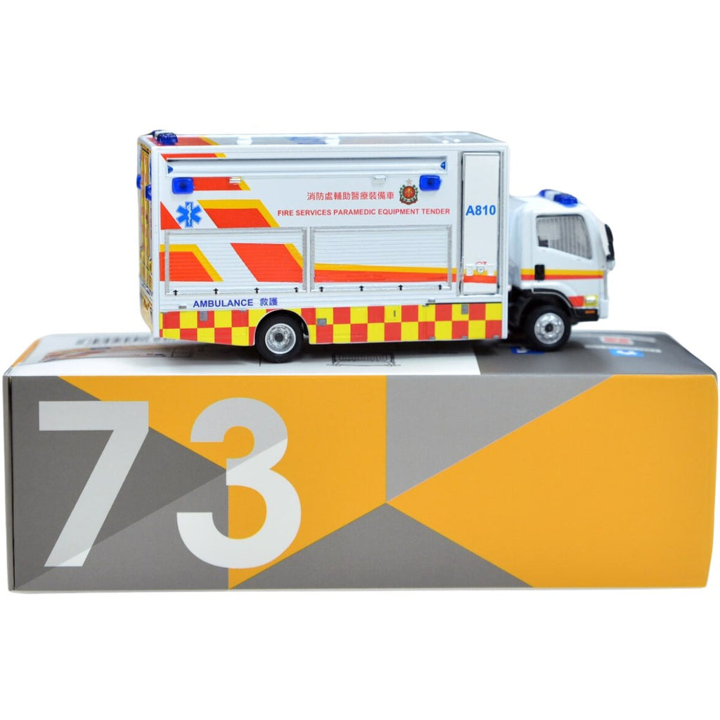 Tiny Models Isuzu N Series Paramedic Equipment Tender - With Mesh Wind ...