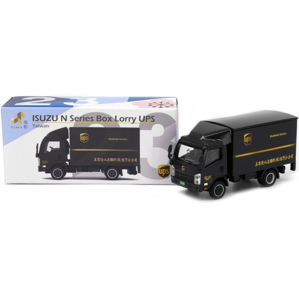 Tiny Models Isuzu N Series Taiwan Box Lorry UPS (1:76 Scale) - Phillips ...