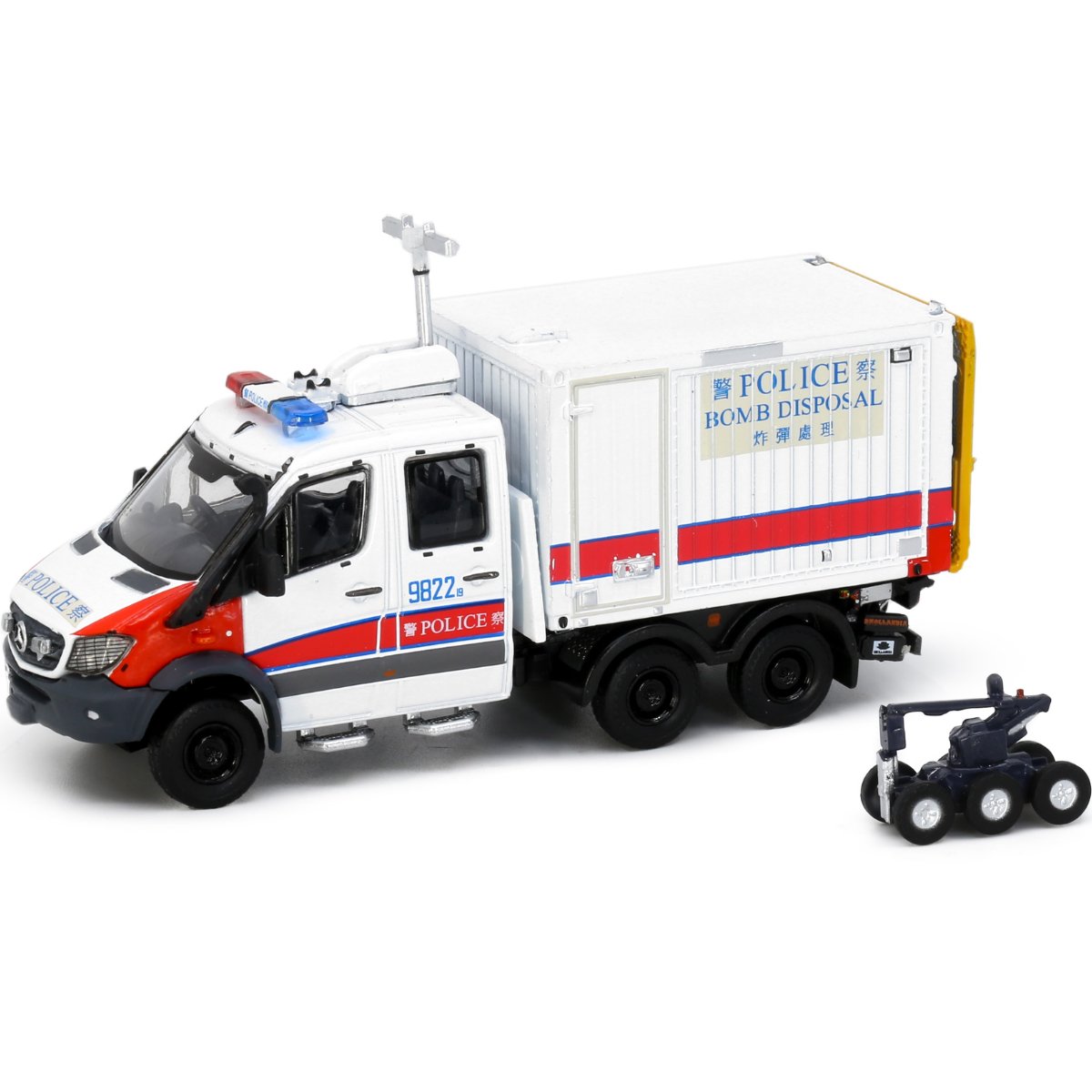 Tiny Models Mercedes-Benz Sprinter FL 6X6 EOD AM9822 (1:76 Scale) - Phillips Hobbies