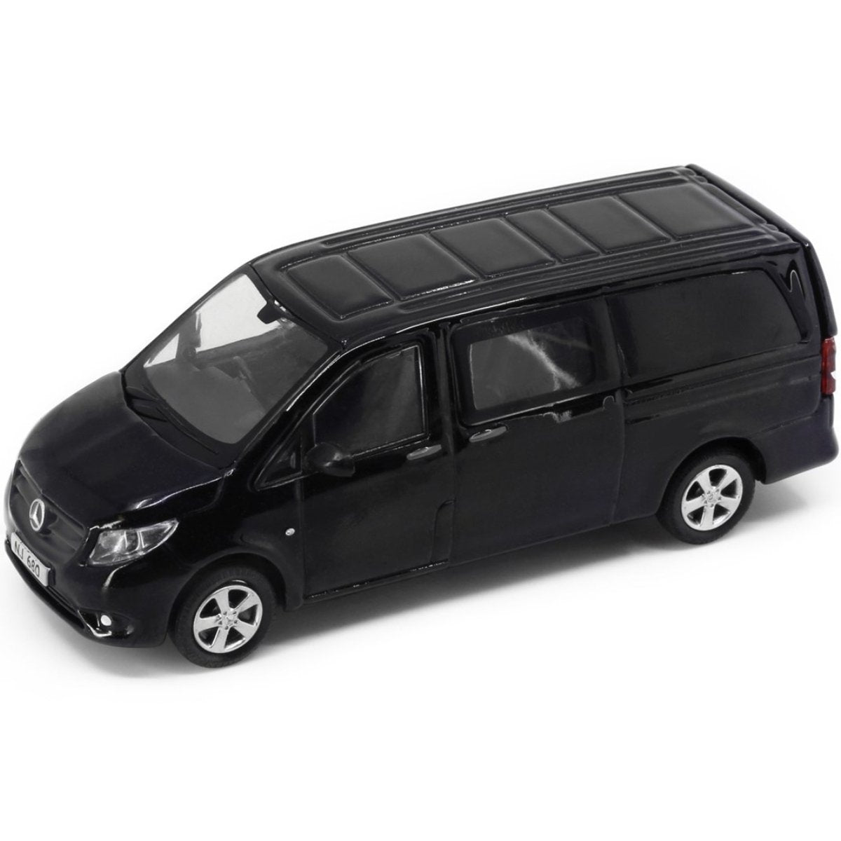 Tiny Models Mercedes-Benz Vito Black (1:64 Scale) - Phillips Hobbies