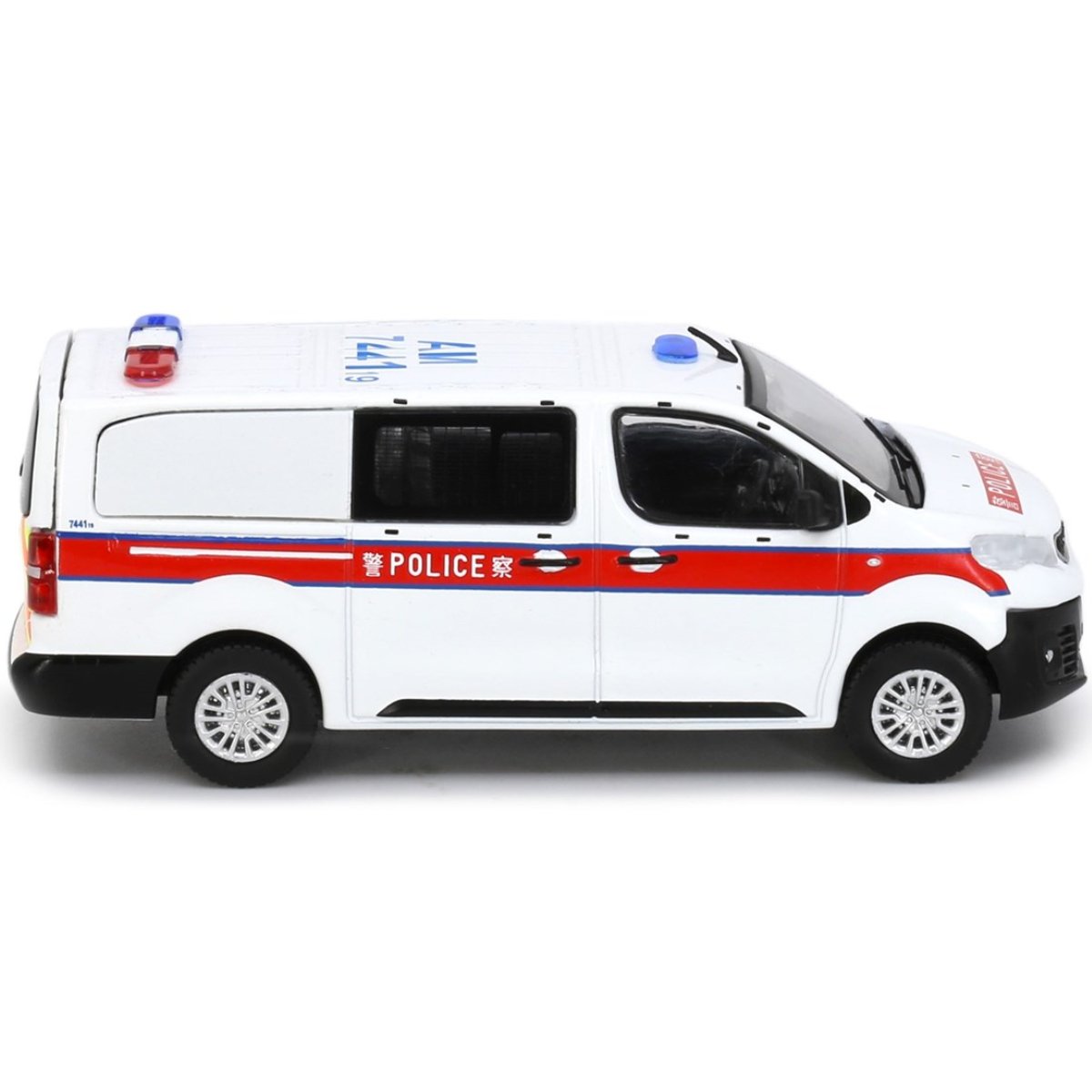 Tiny Models Peugeot Expert Police Van AM7441 (1:64 Scale) - Phillips Hobbies